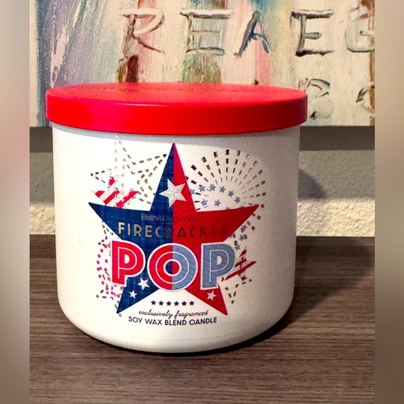 Bath & Body Works | Accents | Firecracker Pop Candle Bath And Body ...